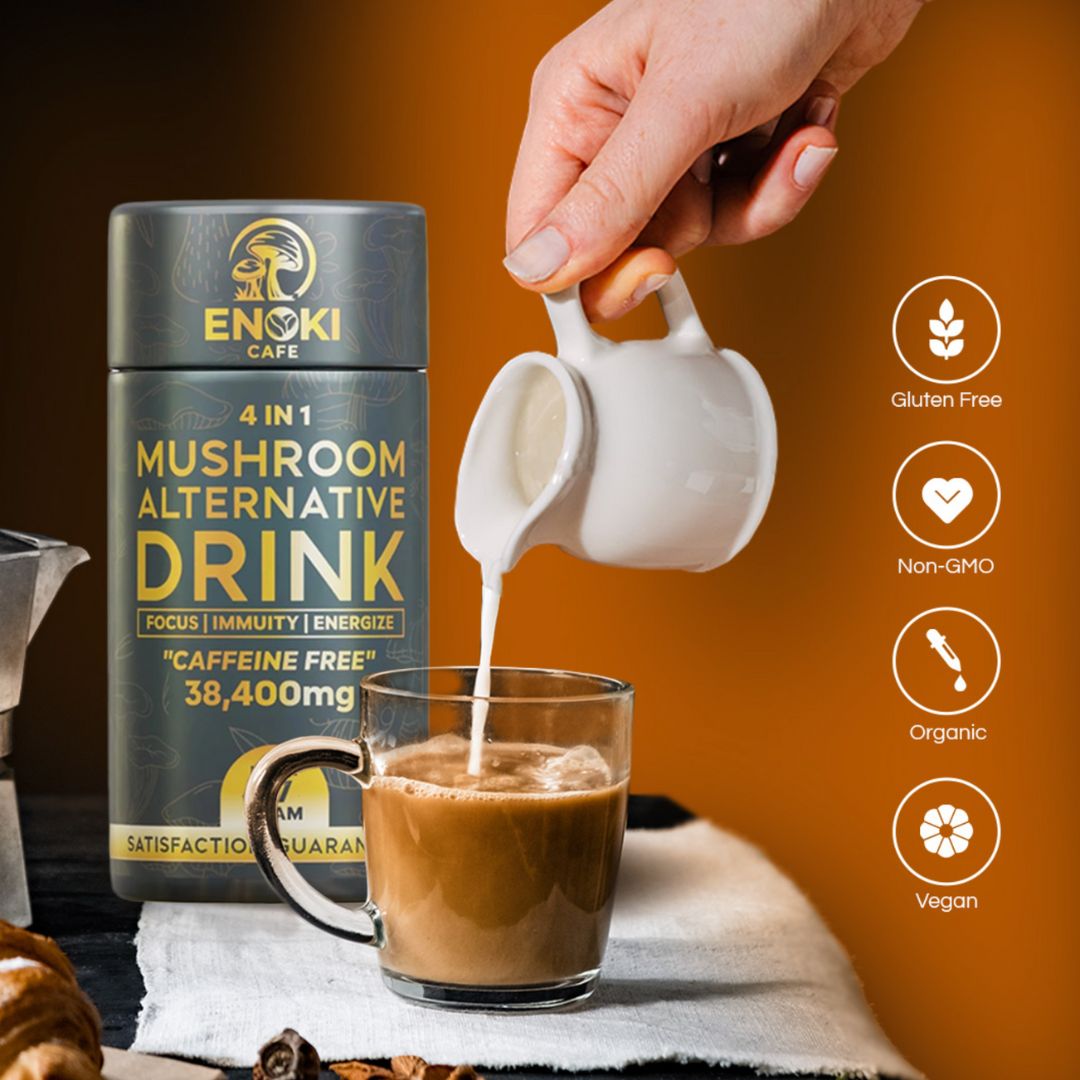 Enoki Cafe | Mushroom Coffee – Enokicoffee